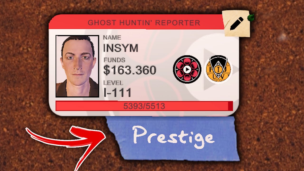 I Prestiged for the FIRST TIME in Phasmophobia - YouTube