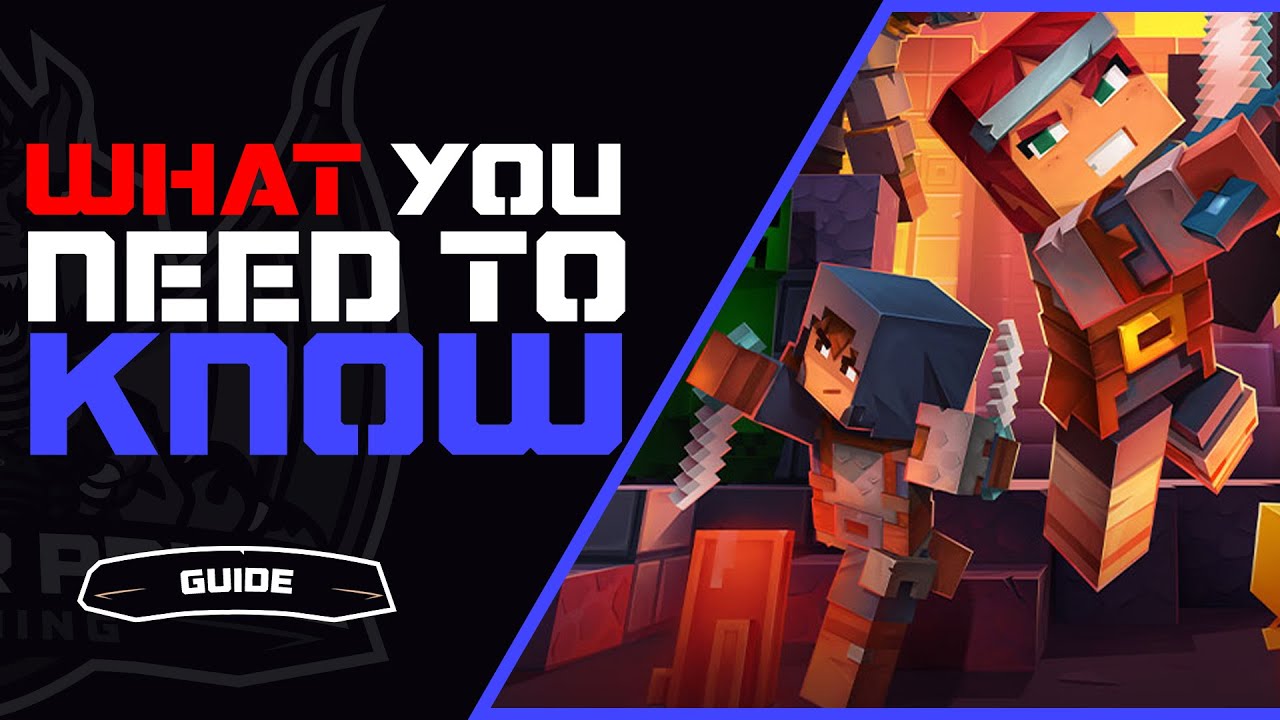 Minecraft Dungeons Getting Started | New Player Guide - YouTube