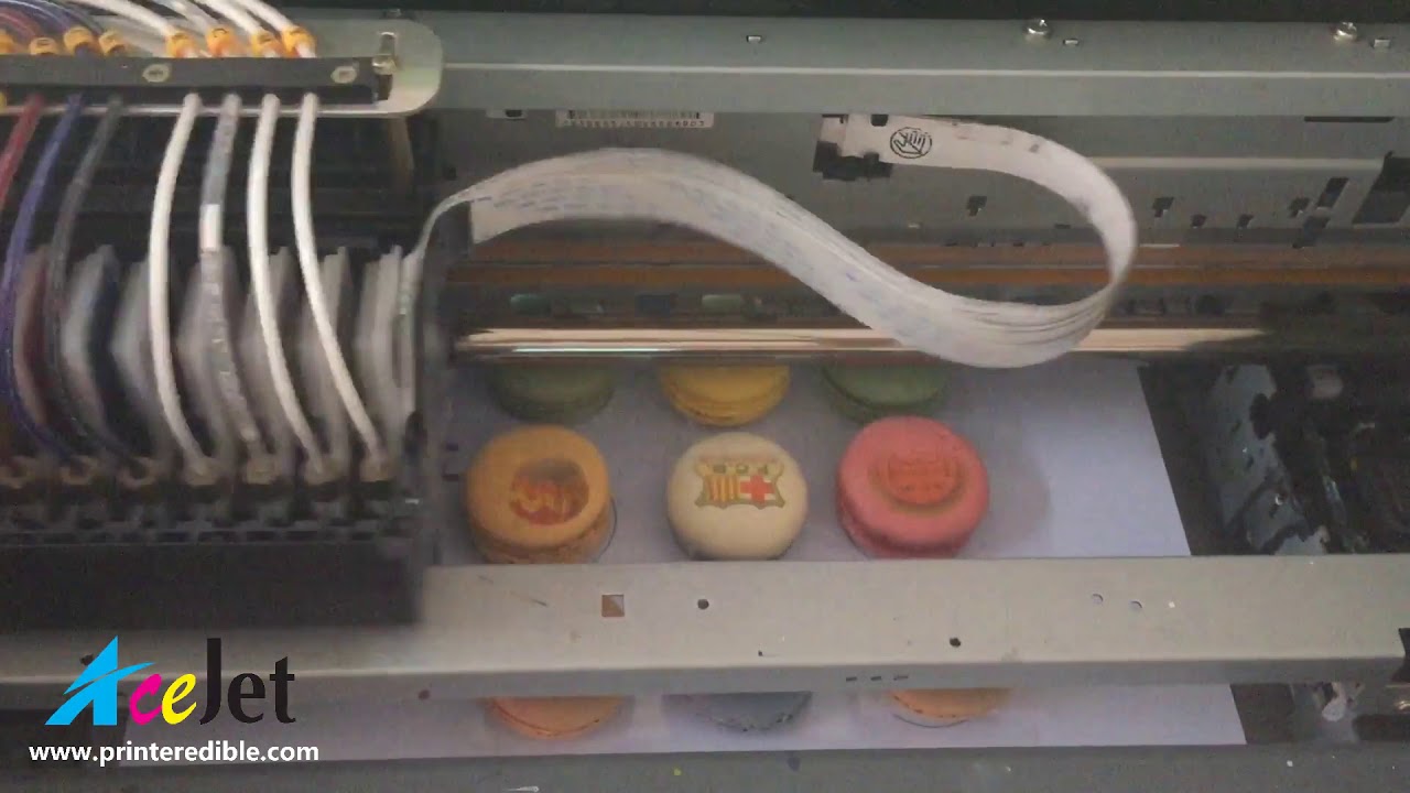 The best edible ink food printer, small macaron printing machine ...