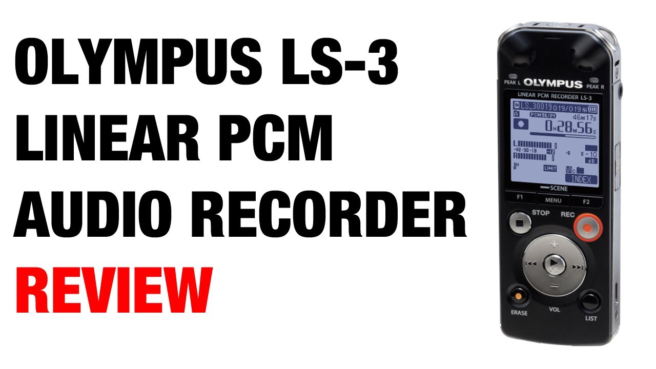 Olympus LS-3 Linear PCM Recorder Review - YouTube