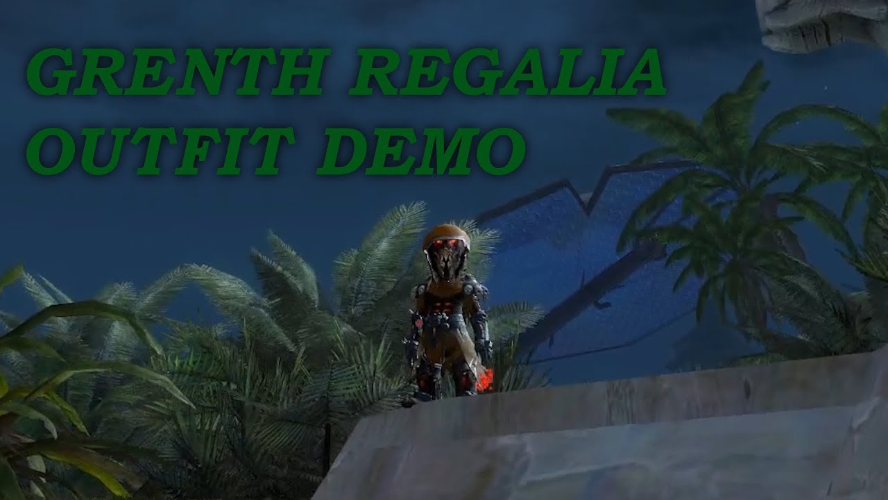 GW2 - Grenth Regalia Outfit Demo - YouTube