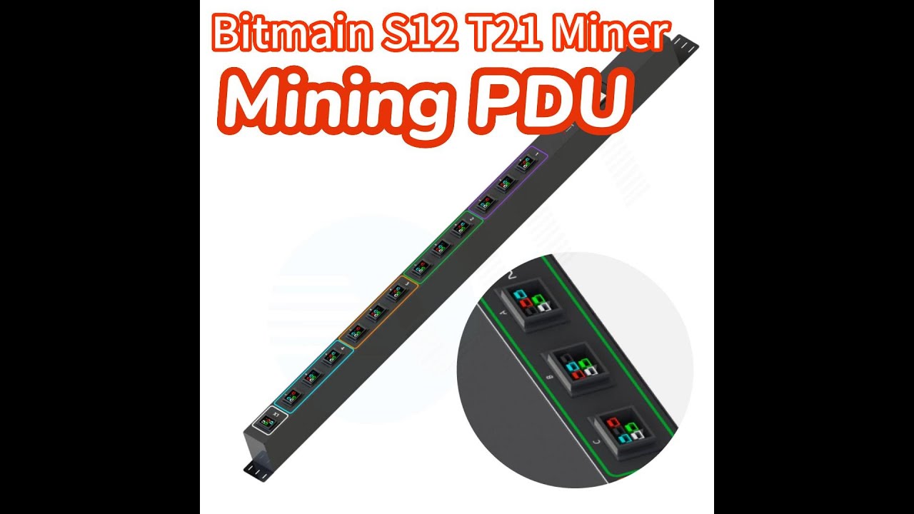 S21 PDU Power Distribution Unit C20 P13 Power Cable for Bitmain ...
