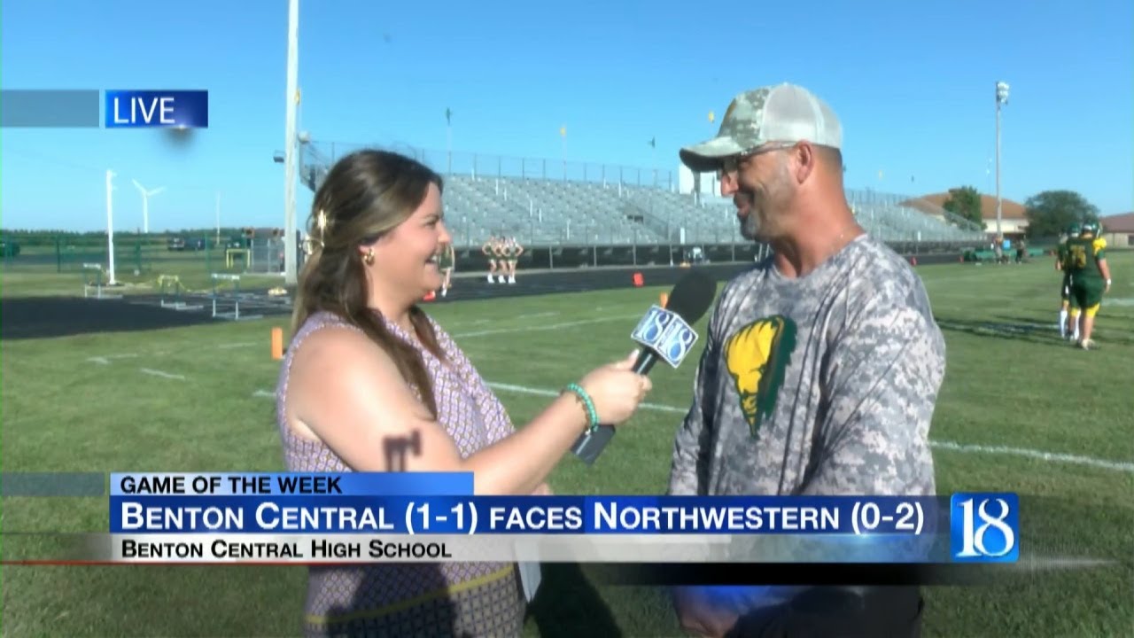 GOTW Preview: Benton Central Head Coach Andy Standifer - YouTube