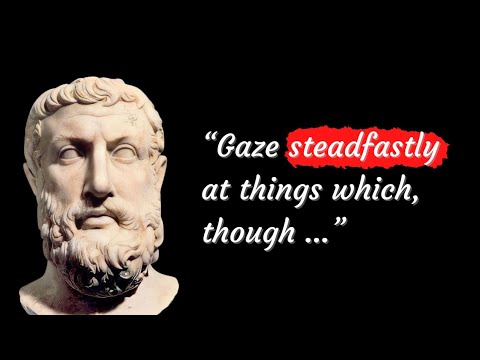 Parmenides Quotes that You Should Know | Life Changing Quotes - YouTube