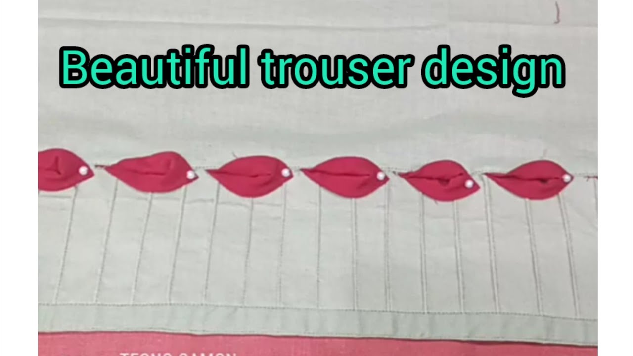 Beautiful trouser design/sleeves design/easy to stitch/sewing tips and ...