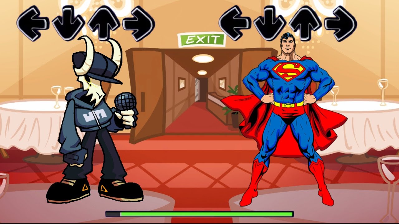 Tabi VS Superman in Friday Night Funkin - YouTube