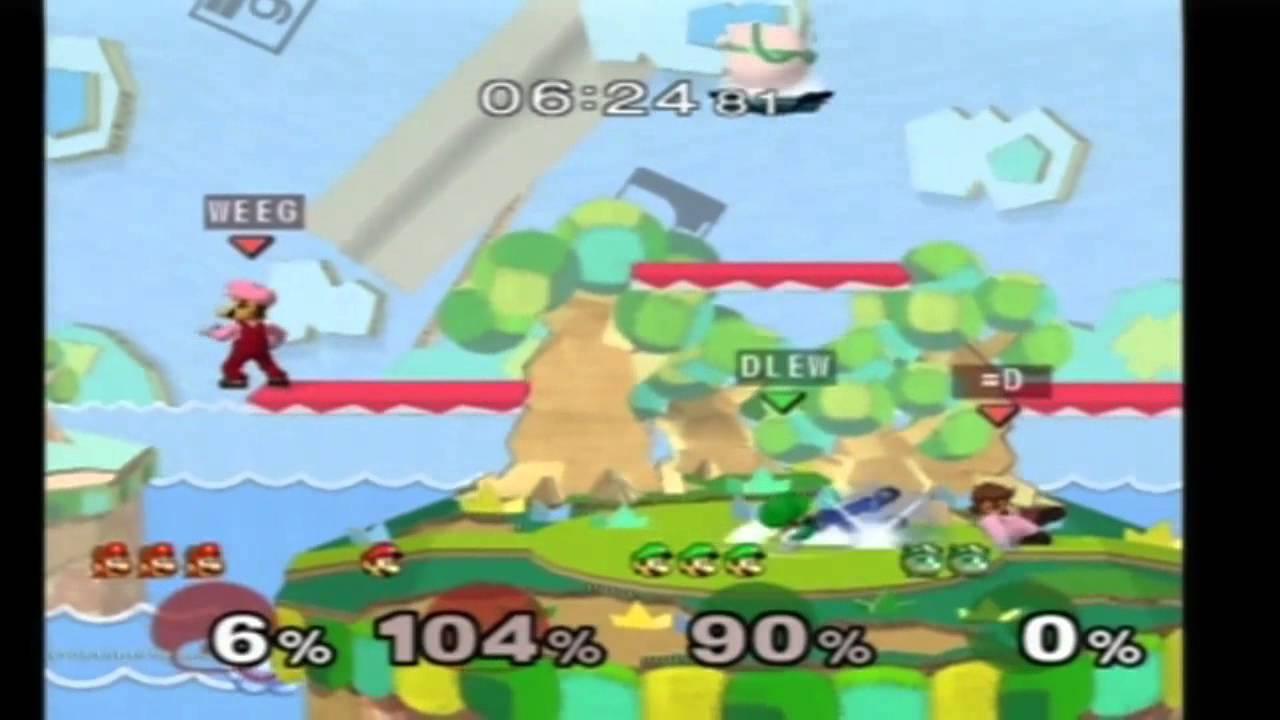 SmashFest 1 Special(P1) & Weeg(P2) vs. Lt. Smash(P3) & Distorion(P4 ...