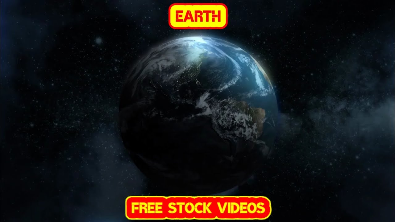 Earth from space | Earth rotating | No Copyright Videos | Free Stock ...