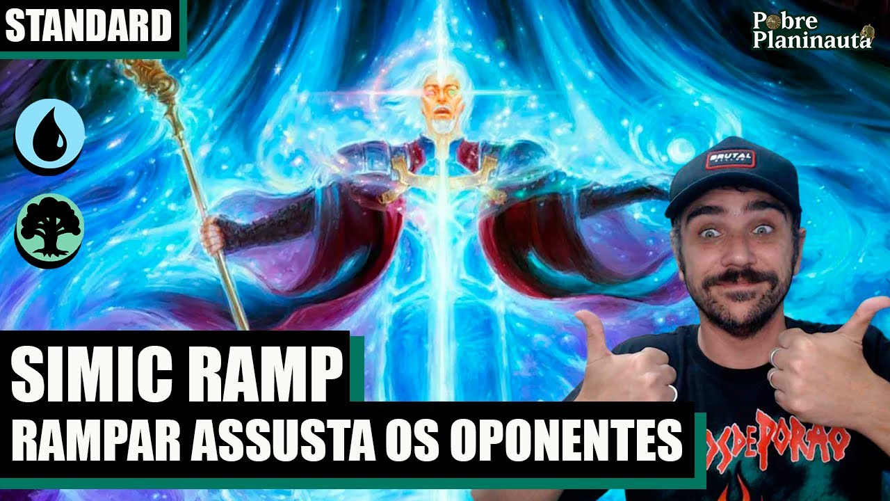 RAMPANDO PRA FAZER MÁGICA DE GRAÇA - Simic Ramp - MTG Arena Standard ...