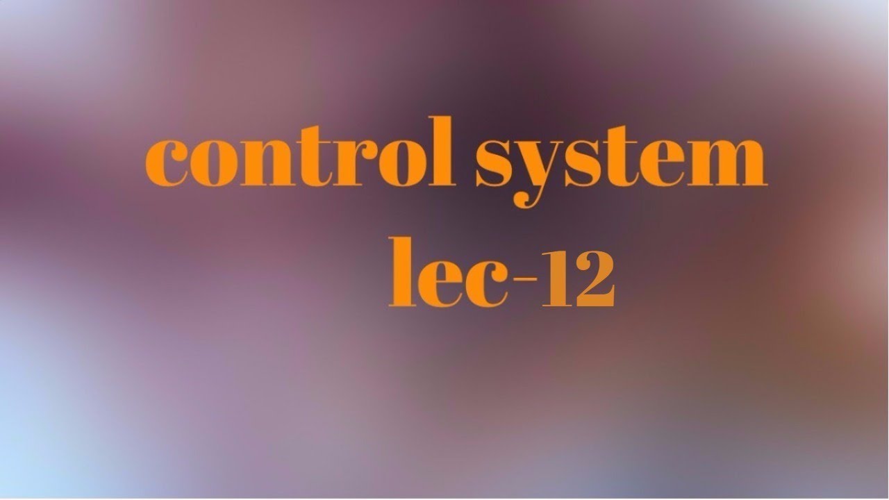 Lec 12 stability analysis - YouTube
