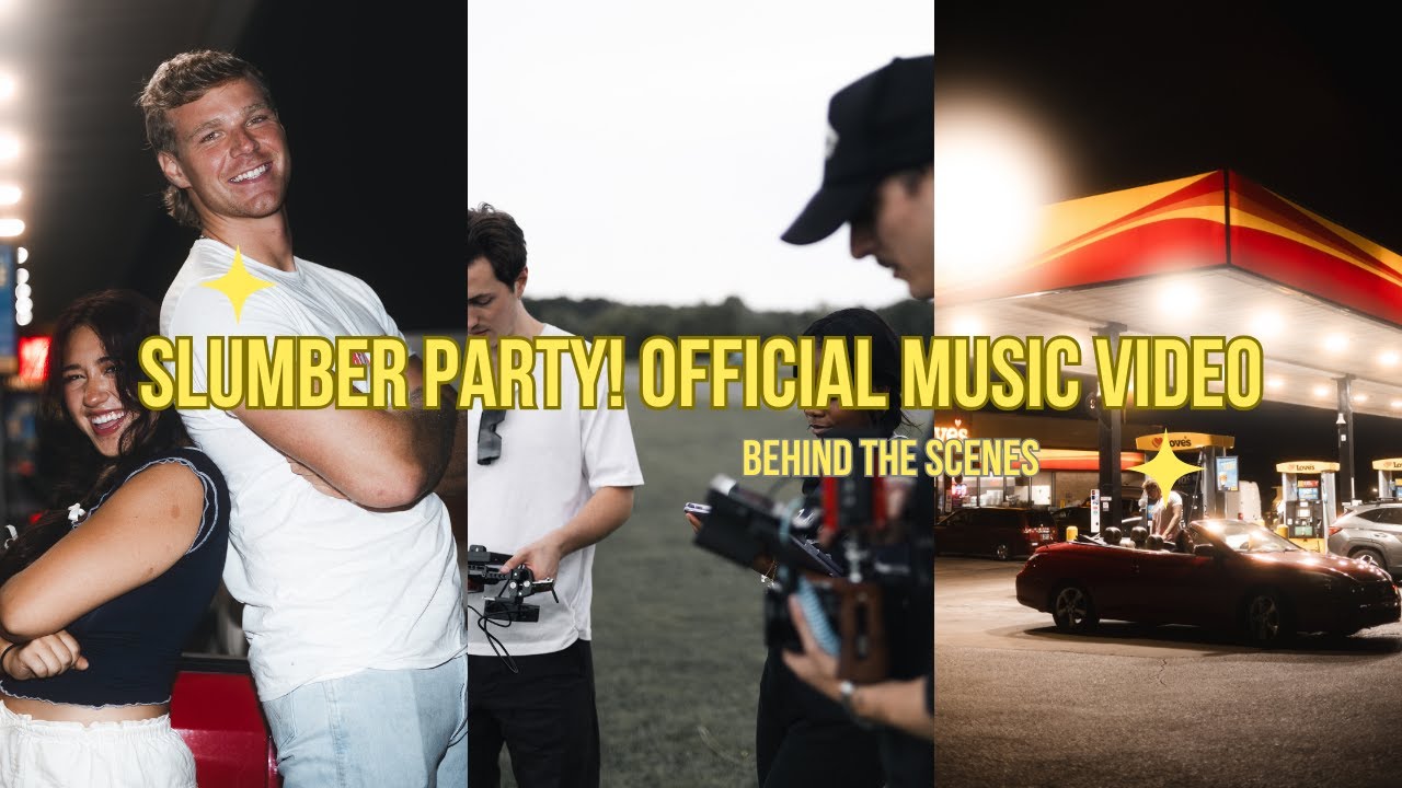 slumber party! (The Music Video)- Behind the Scenes - YouTube