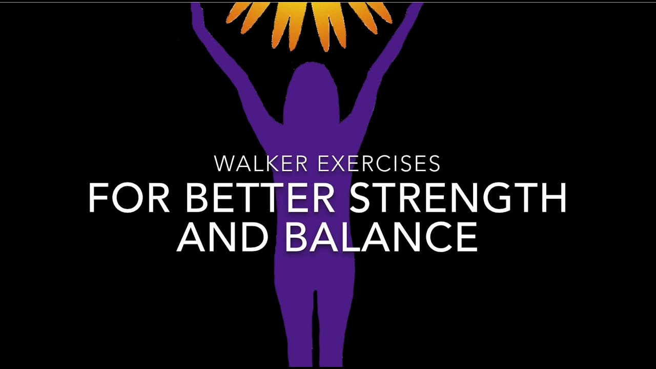 Walker Exercises for Better Strength and Balance - YouTube