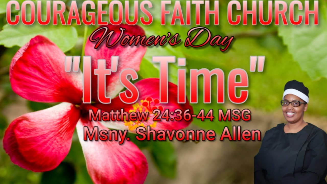 Courageous Faith Church Women's Day Service December 29, 2024 - YouTube