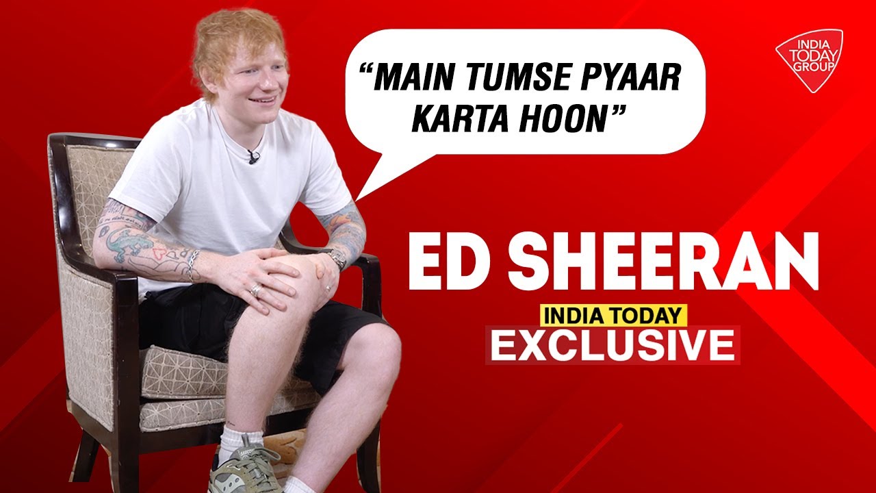 Ed Sheeran Exclusive: Tour in India, RRR, BTS, ‘Perfect’ | India Today ...