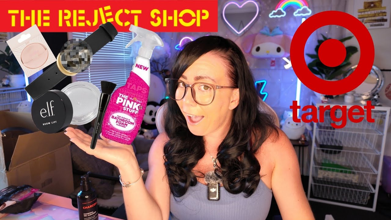 SHOPPING HAUL from THE REJECT SHOP and TARGET. MAKEUP, CLOTHING ...