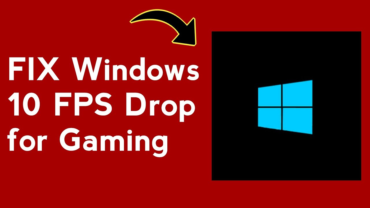 FIX Windows 10 FPS Drop During Gaming (EASY) - YouTube