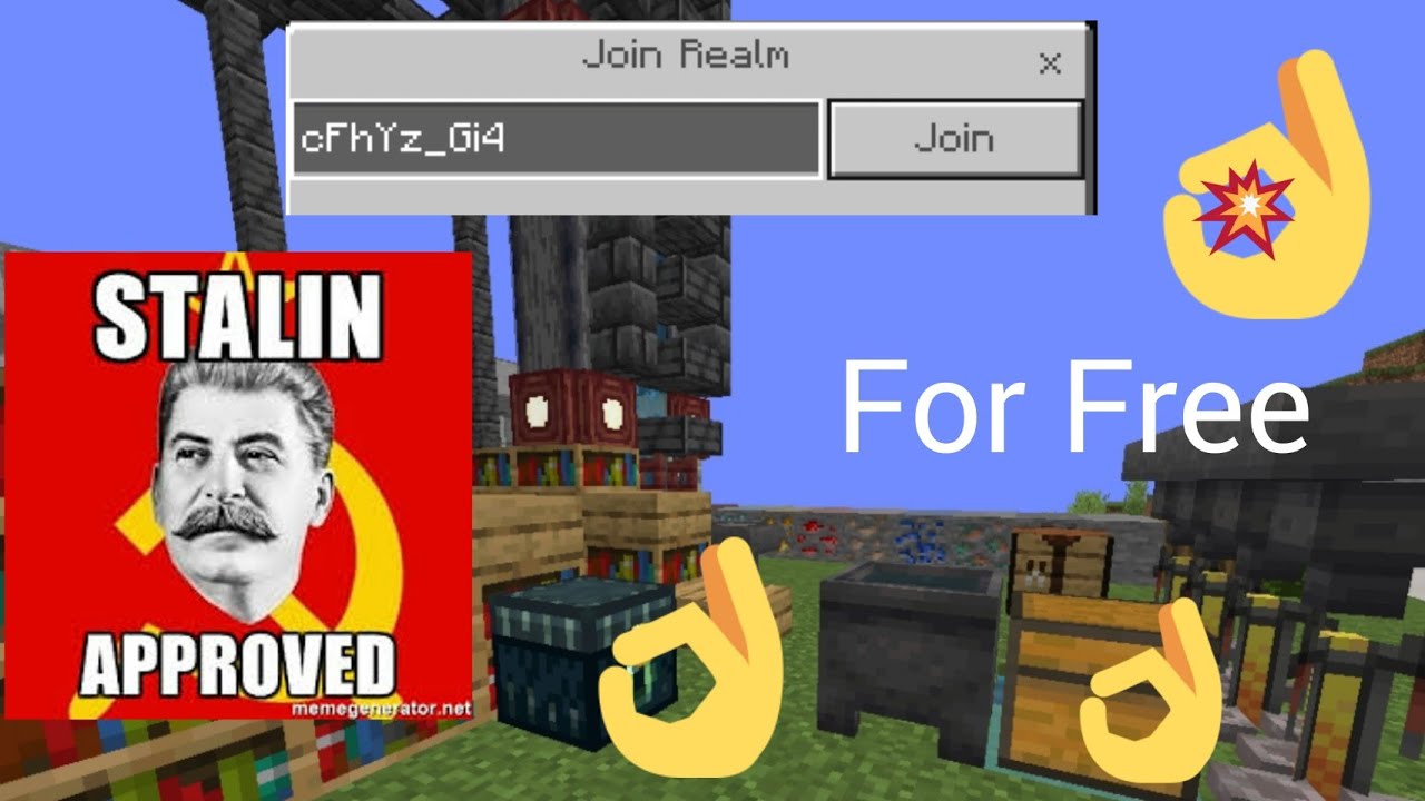 NEW BEST FREE REALM..? | OurCraft! #1 [Minecraft Bedrock Realm] - YouTube