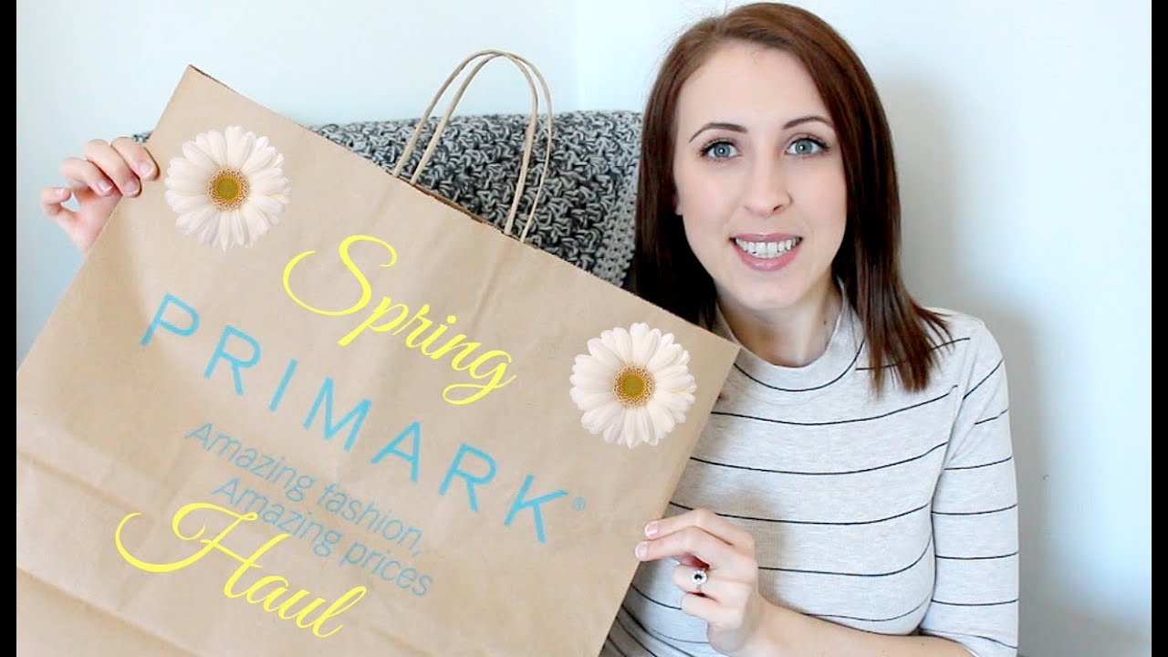 PRIMARK HAUL | SPRING | March 2016 - YouTube