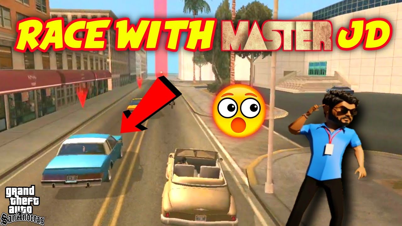 RACE WITH MASTER JD 👀😱 GTA SA EP 10 - YouTube