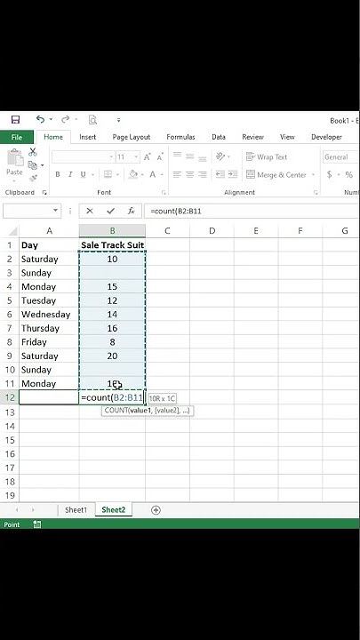 how to use count formula | count function in excel | excel formulas | excel function videos|# ...