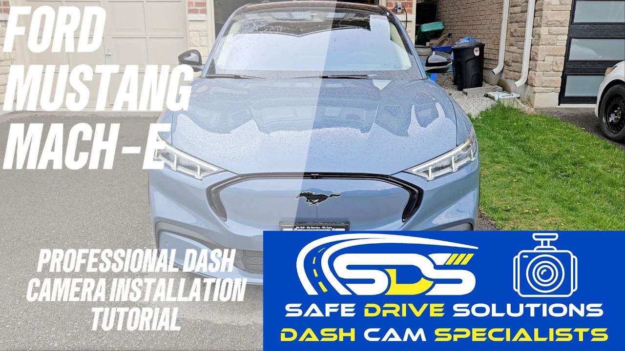 Ford Mustang Mach E Dash Cam Installation - YouTube