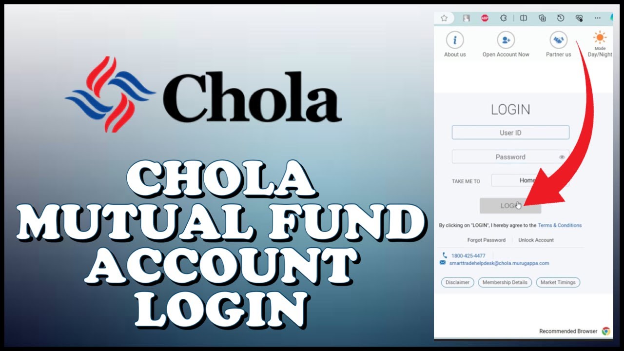 How to Login To Chola Mutual Fund Account 2024? - YouTube