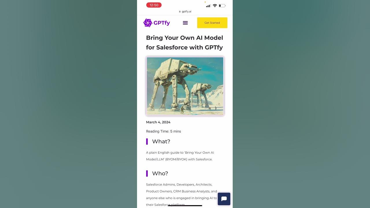 Bring your own LLM AI Model BYOM for Salesforce with GPTfy - YouTube