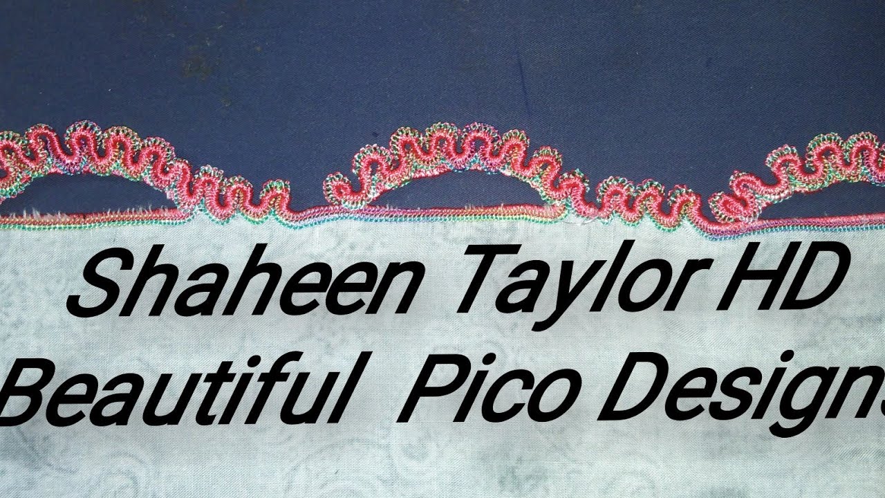 How to make pico Designs - YouTube