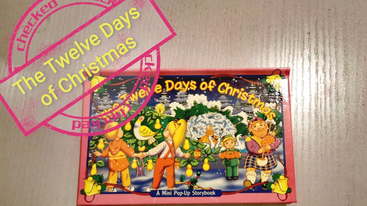 The Twelve Days of Christmas mini pop-up board book - YouTube