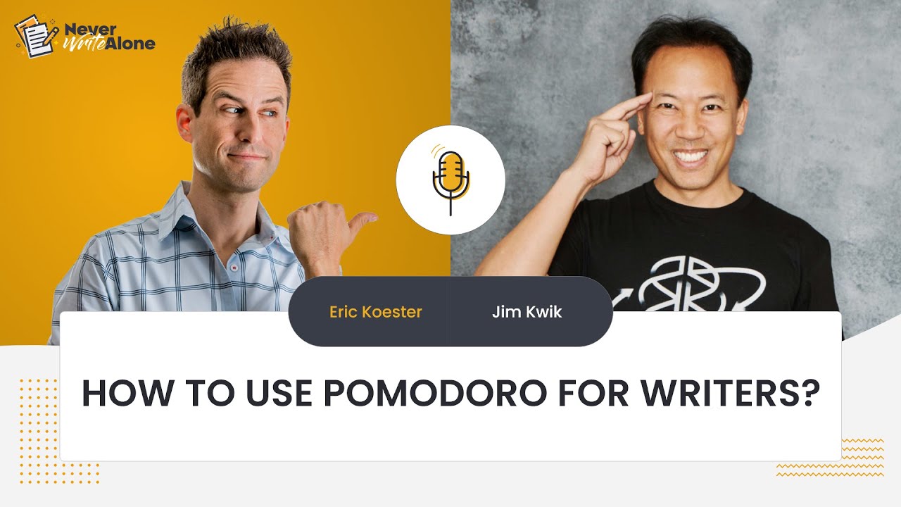 How to use the Pomodoro method to create more focused writing with Jim ...