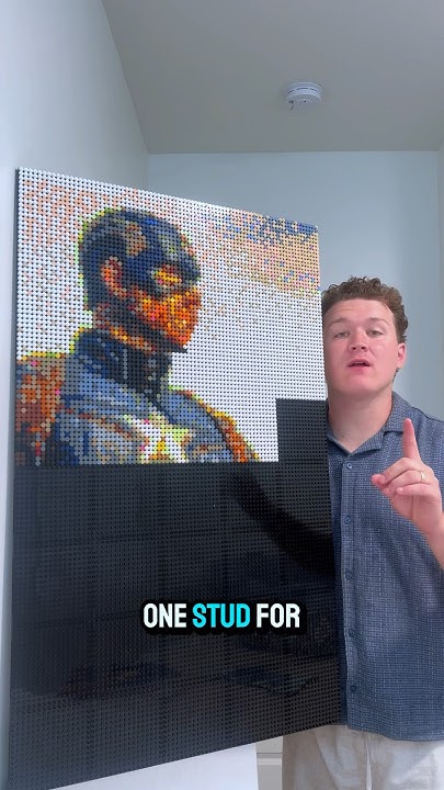 Adding one stud for every sub! Day 15! #lego #legoartist #legoart - YouTube