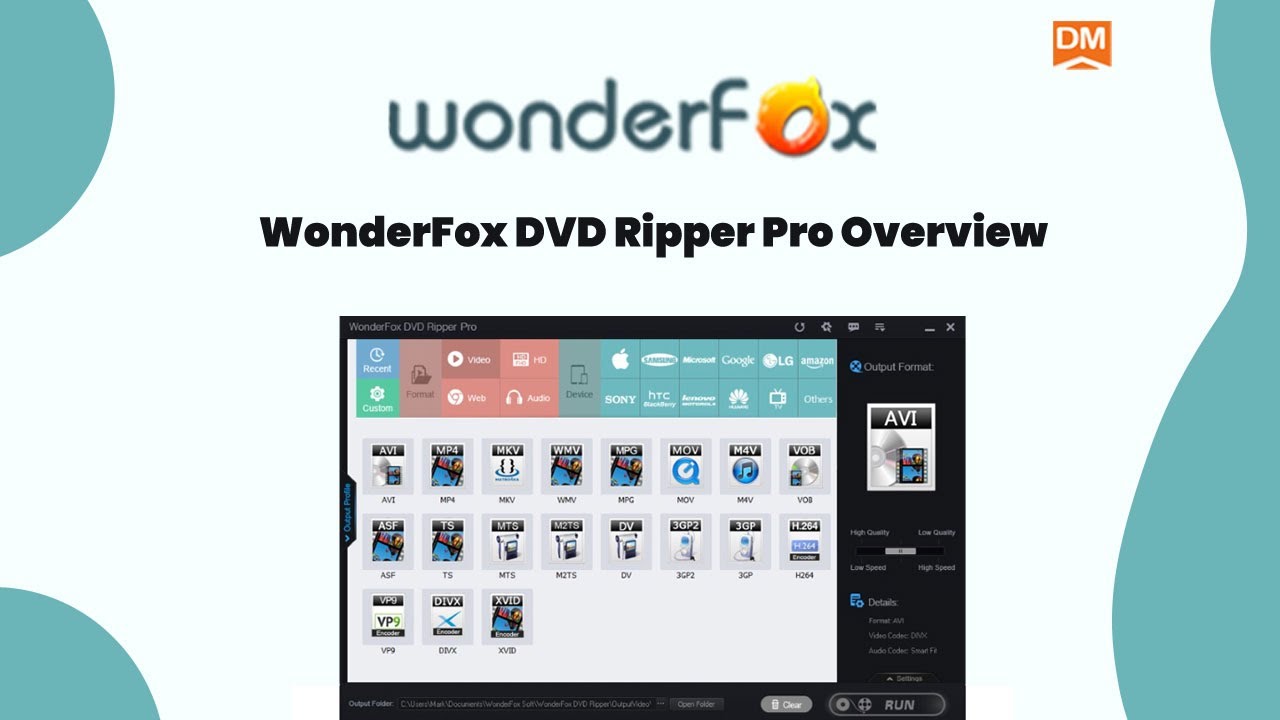 WonderFox DVD Ripper Pro Overview - YouTube