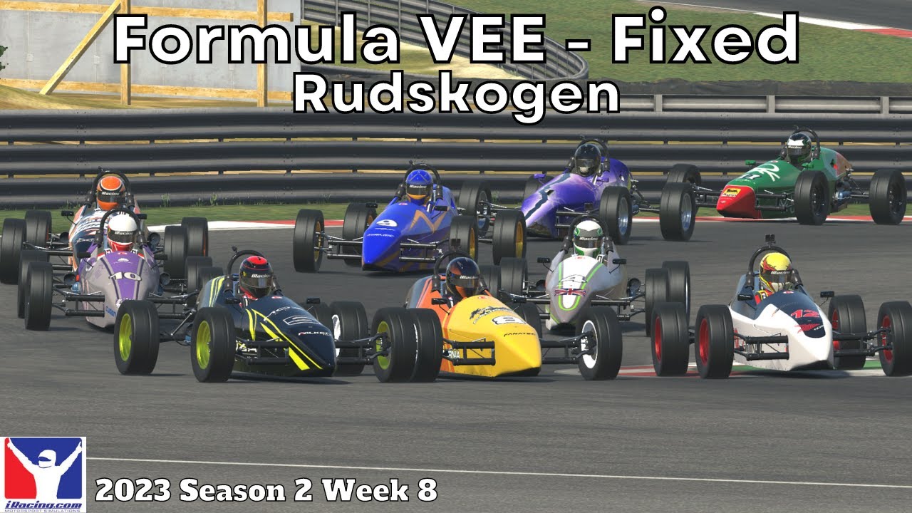iRacing Formula VEE Fixed - Top Split - Rudskogen - 2023 Season 2 Week ...