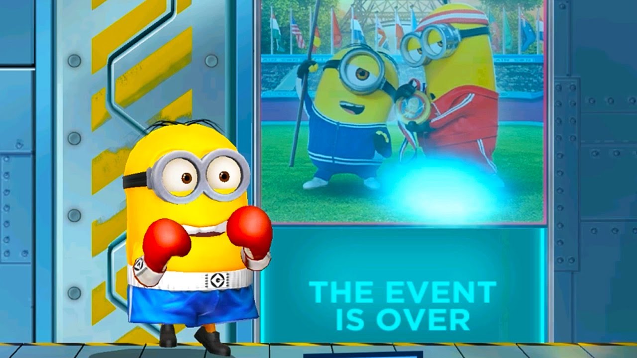 Boxer minion in Challenge Room ! Despicable me minion rush game on ...