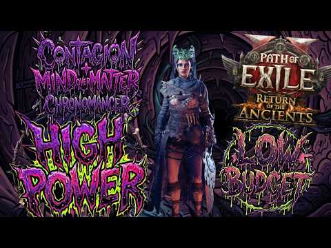 Budget Contagion Mind Over Matter Chronomancer - level 96 first week - Poe2 0.5