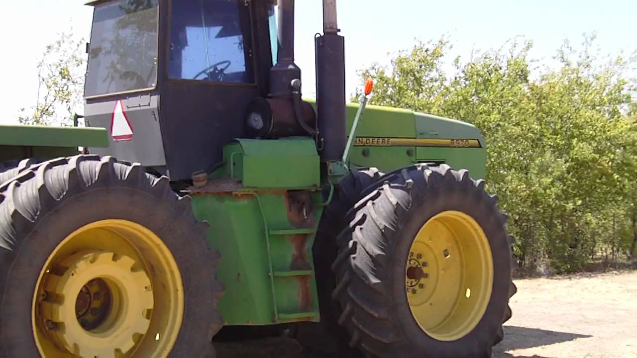 Big 8 Wheel 8970 John Deere Tractor - YouTube