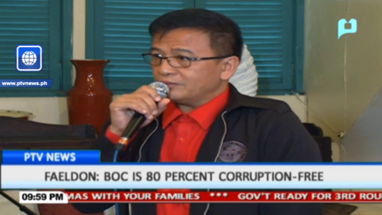 Faeldon: BOC is 80% corruption-free - YouTube