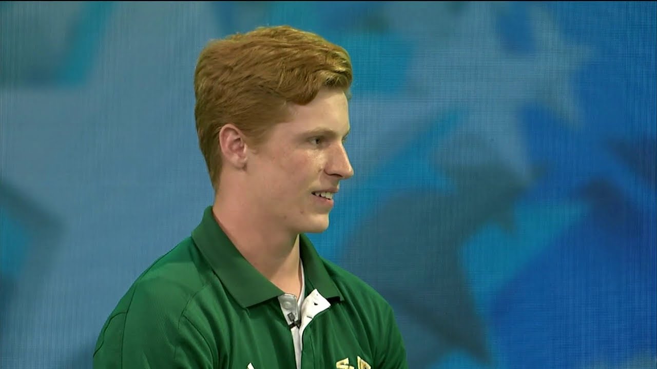 Sam Ryan honored as All-Star Athlete - YouTube