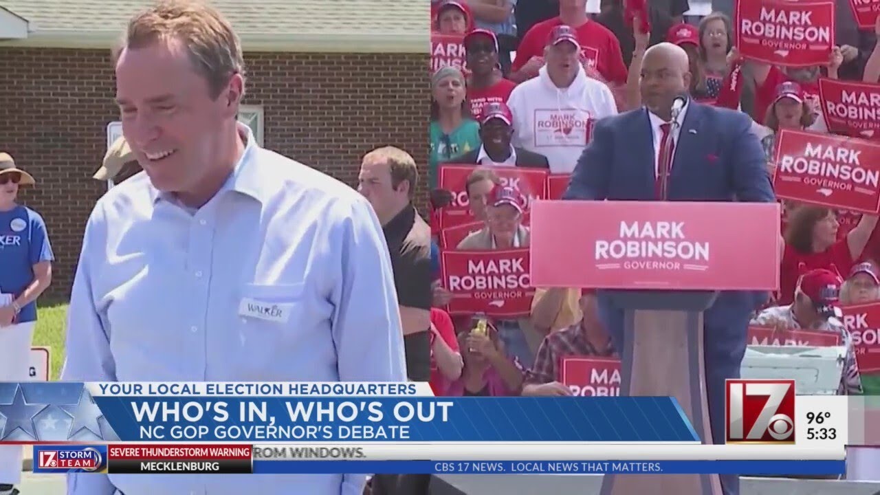 Who’s participating in NC GOP governor’s debate - YouTube