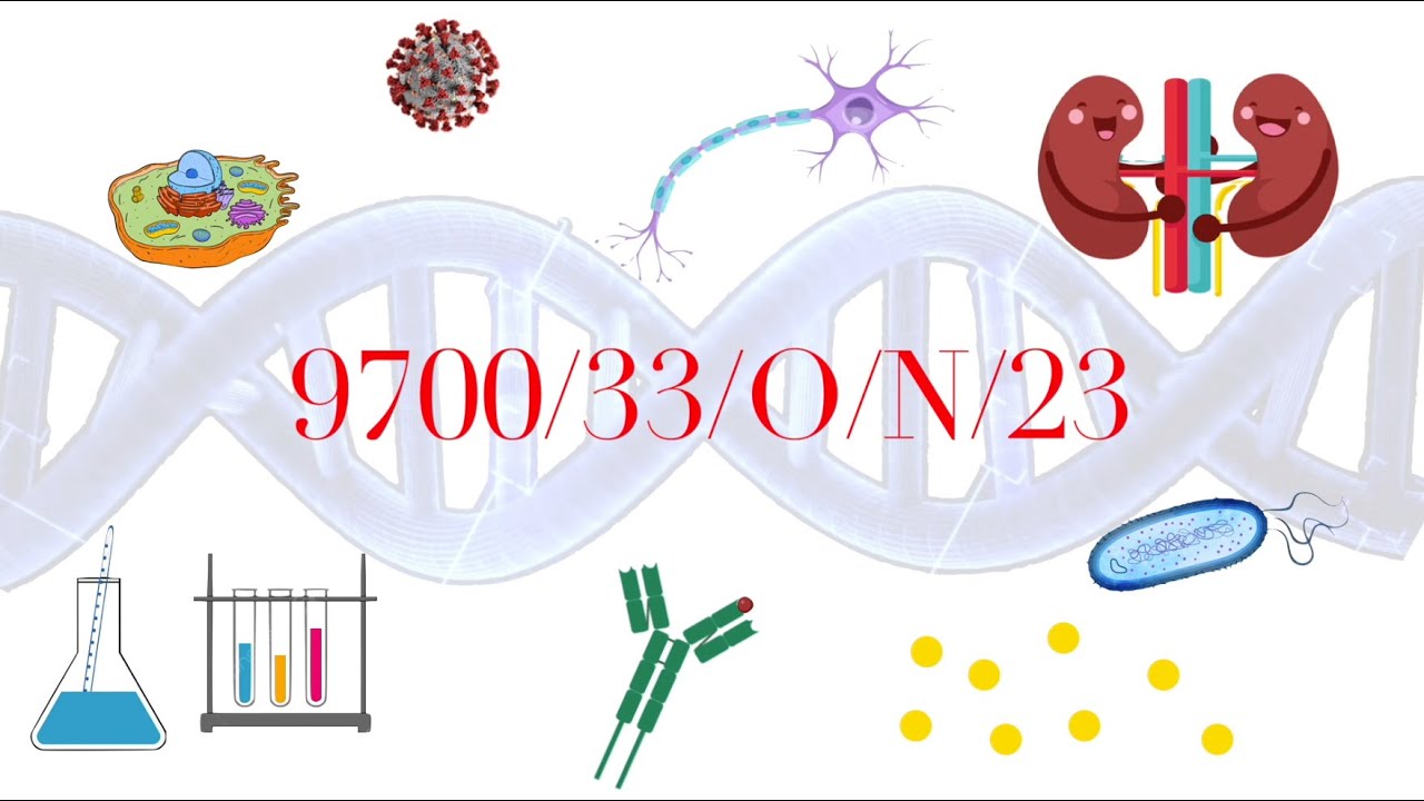 9700/33/O/N/23 | 9700_w23_qp_33| Oct/Nov/2023 AS level Biology Advanced ...