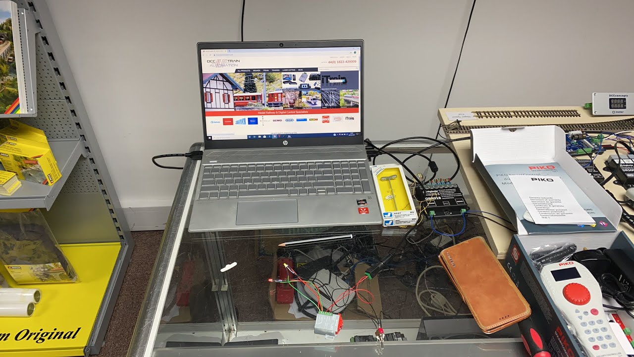 MTB MP1 point control mimic. With red and green LED,s - YouTube