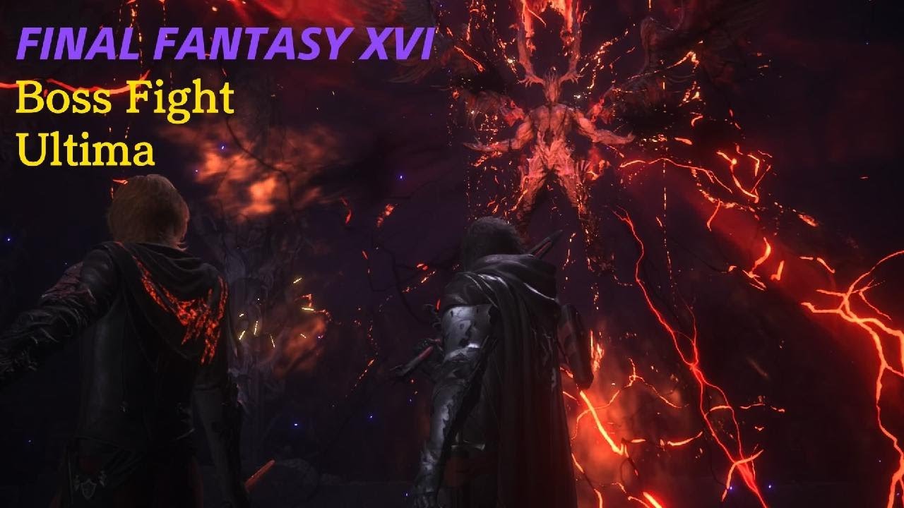 FINAL FANTASY 16 (Boss Fight) Ultima [Final Fantasy Mode] - YouTube