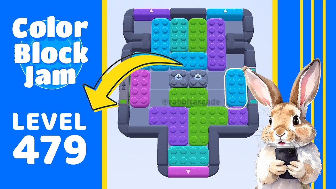 Color Block Jam Level 479 Solution Walkthrough - YouTube