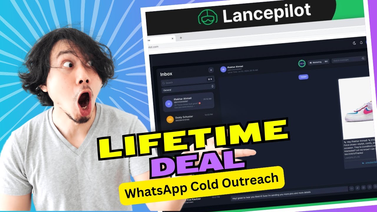 Lancepilot I Run WhatsApp marketing campaigns, tracking, scheduling & CRM - YouTube