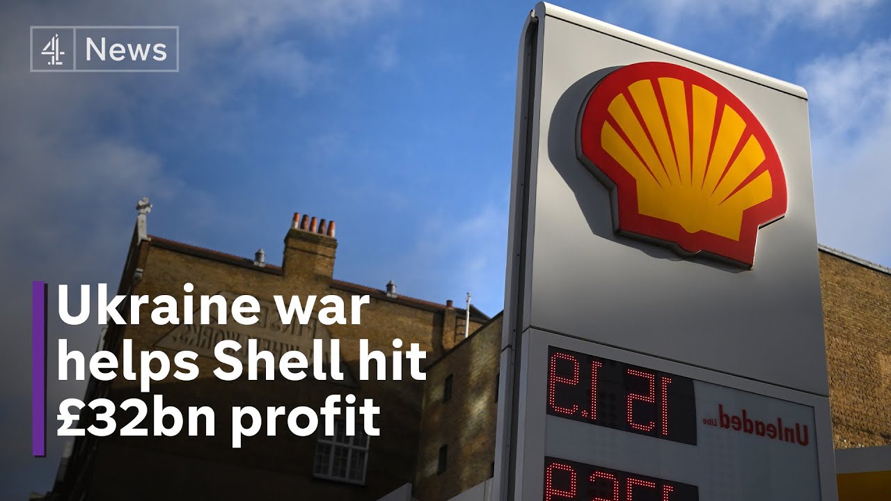 Shell’s billions: are oil giant’s profits ‘war profiteering’? - YouTube