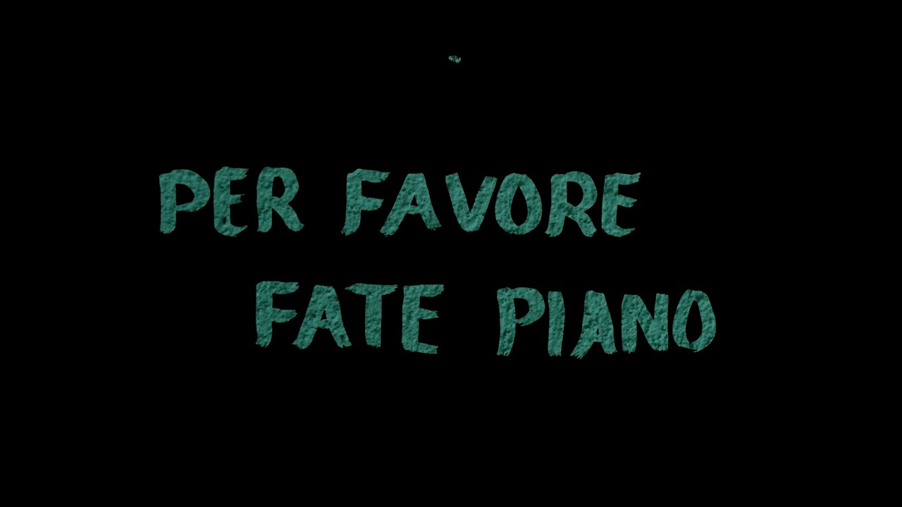 Per Favore Fate Piano _Please Keep It Down _ di M. Viola - YouTube
