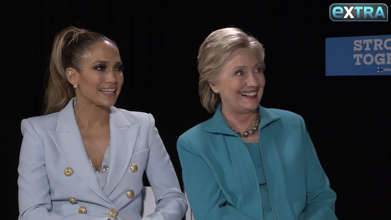 ‘Extra' Exclusive with Hillary Clinton & Jennifer Lopez, Plus: Hillary ...