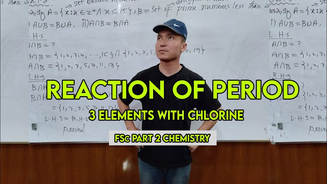 Reaction of period 3 Elements with Chlorine || FSc part 2 Chemistry ...