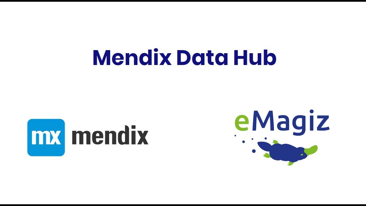 Data Hub - eMagiz @ Mendix World 2020 Nederlandse versie - YouTube