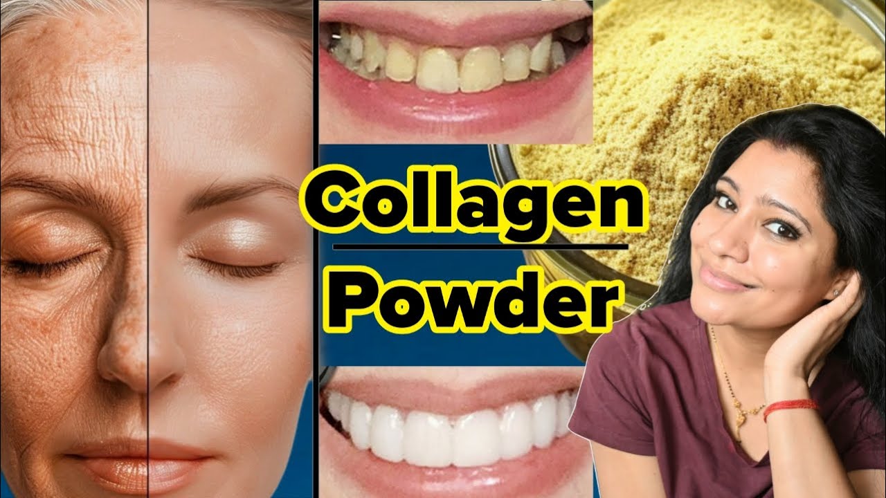Collagen Powder & Mouth Wash Powder To Make Skin Youthful, Glowing ...